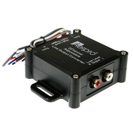 Aerpro 2 Channel Hi/Lo Audio Level Converter – Auto Centre Parts