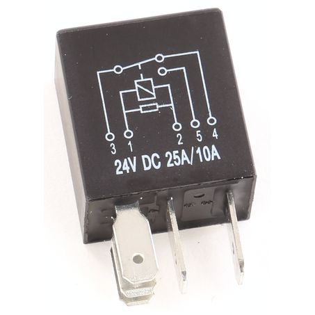 24V Relay OEX Micro Relay 24V Change Over 25/10A - Resistor Protected ...