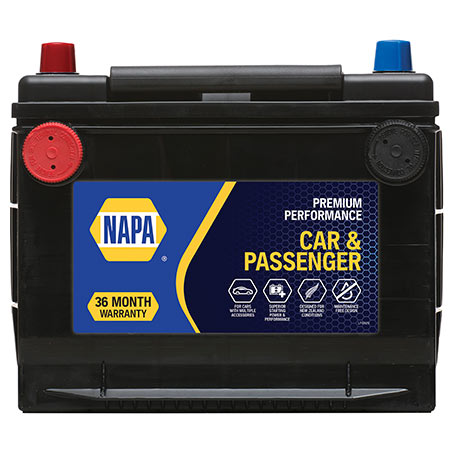 NAPA Ultra High Performance Battery 12V 550CCA – 75X MF NAPA – Auto ...